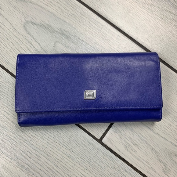 Bags | Royal Blue Full Size Wallet | Poshmark